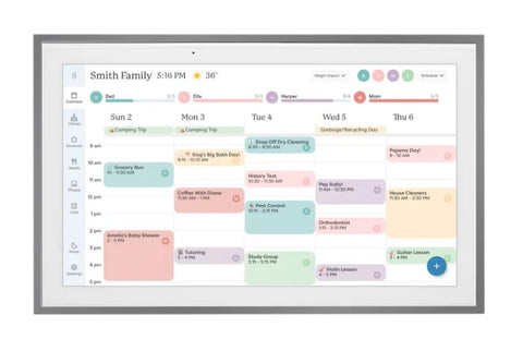 Skylight 15" Smart Touchscreen Calendar and Organizer